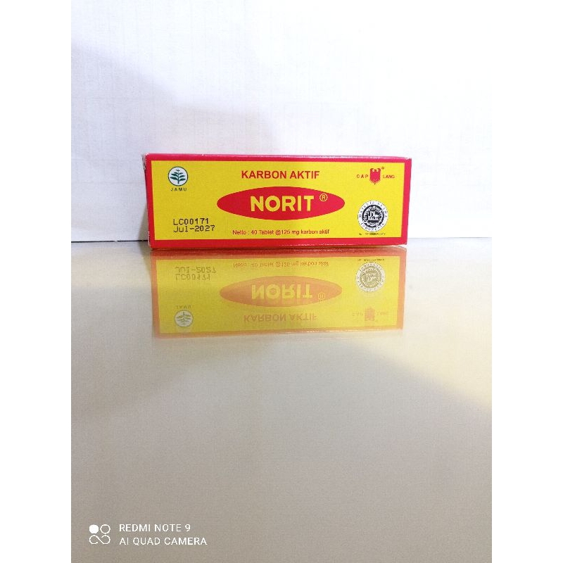 Jual Norit (Karbon Aktif) isi 40 tablet | Shopee Indonesia