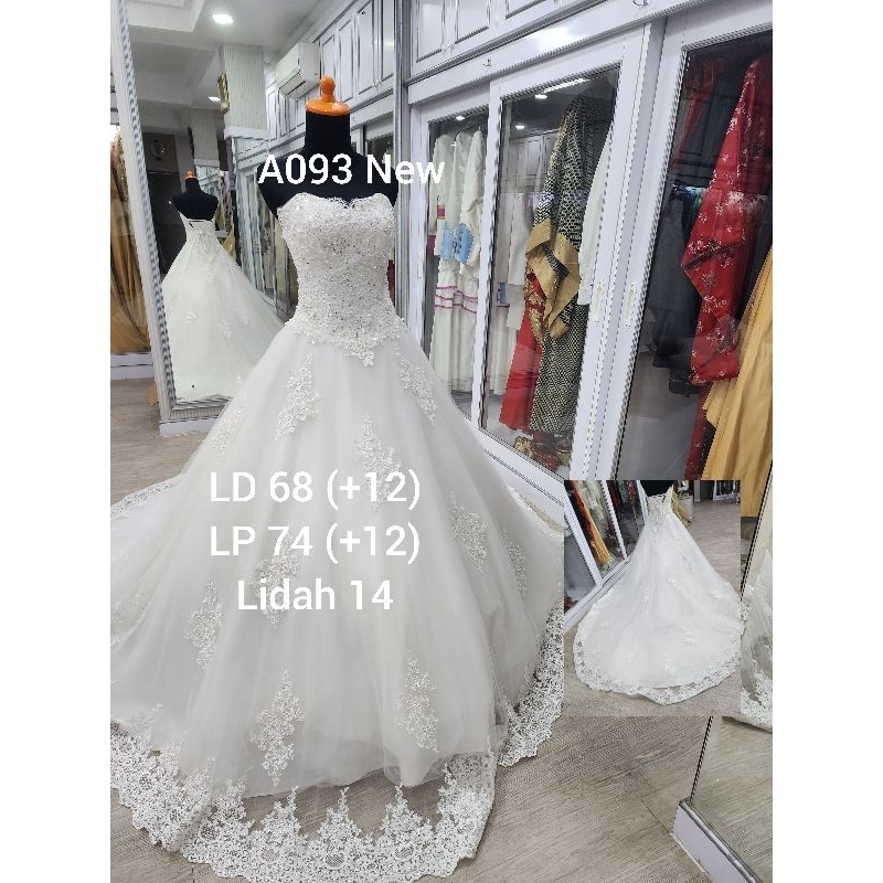 Jual GAUN PENGANTIN / WEDDING GOWN PRELOVED /GAUN PESTA/BRIDE ...
