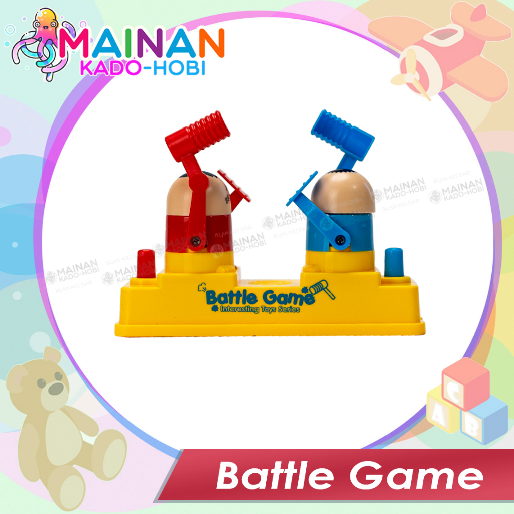 Jual MAINAN MOTORIK ANAK PRANK TOYS BATTLE GAME KARAKTER HAMMERING ...