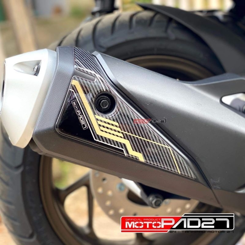 Jual Sticker knalpot resin Vario 160 Muffler protector Honda Vario 160 | Shopee Indonesia