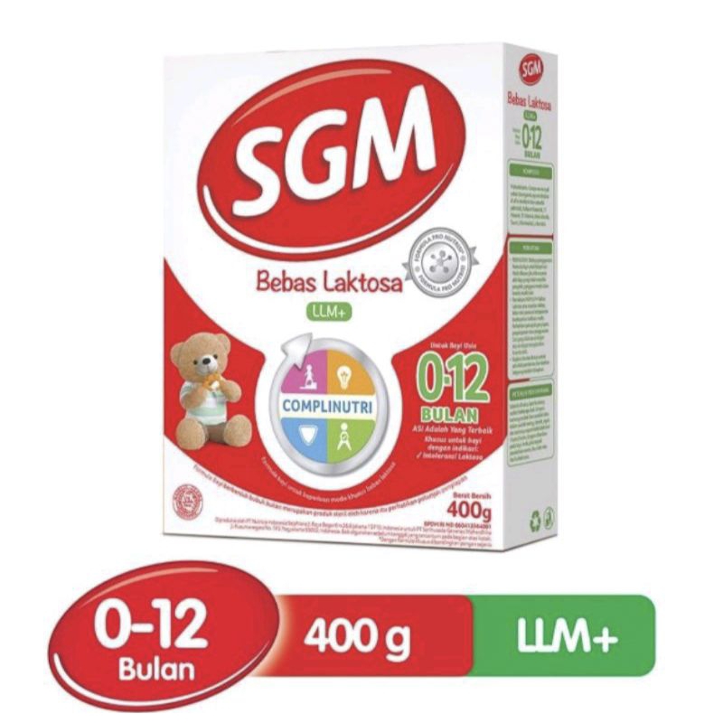 Jual SGM LLM BEBAS LAKTOSA 200 gr - Susu Formula Khusus Bayi Diare ...
