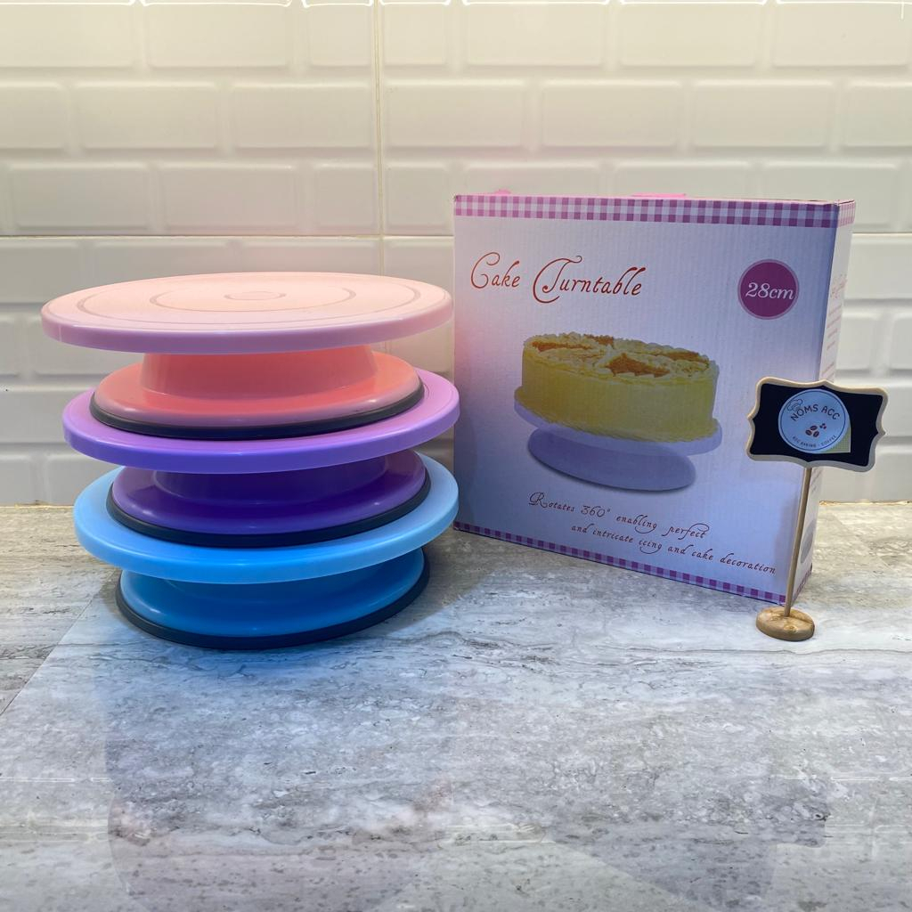 Jual MEJA PUTAR / LAZY SUSAN / CAKE TURNTABLE / MEJA PUTAR RODA / MEJA ...