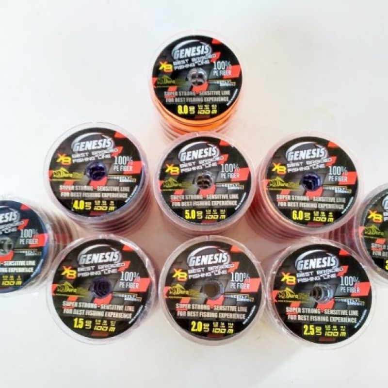 Jual SENAR PE GENESIS X8 | Shopee Indonesia