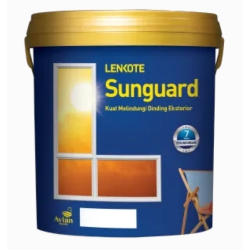 Jual Cat Exterior Lenkote Sunguard 2.5 Liter | Shopee Indonesia