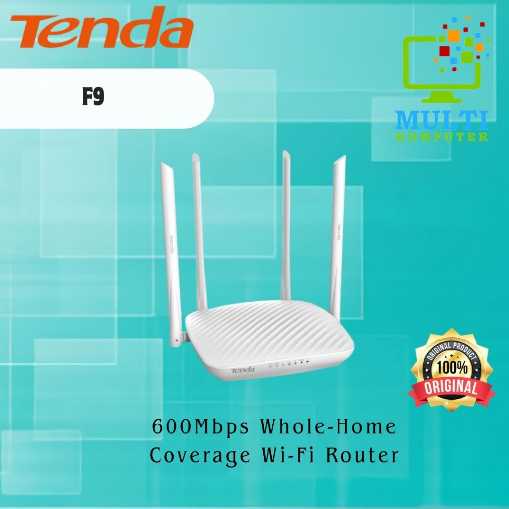 Jual Tenda F9 Router 600m Wireless Wifi Router Sinyal Kuat Shopee