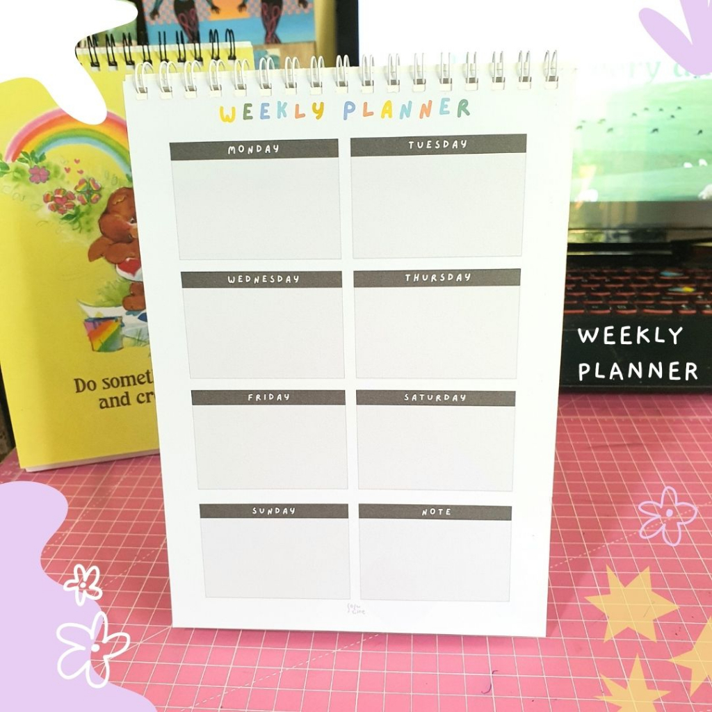 Jual Weekly Planner - Standing Planner Solucine A5 - 15 Lembar | Shopee ...