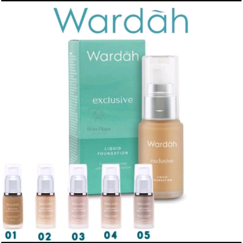 Jual Wardah Exclusive liquid foundation(cuci gudang) | Shopee Indonesia