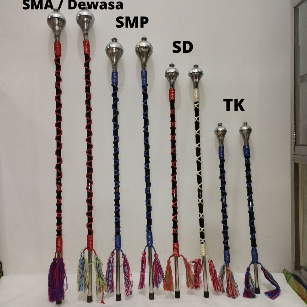 Jual Tongkat Stick Mayoret Drumband Marching Anak TK SD SMP SMA Dewasa ...