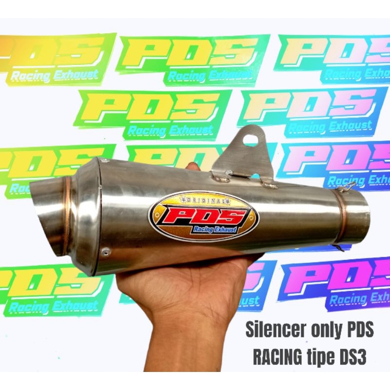 Jual silencer kompetisi drag silencer only PDS RACING boreup inlet 50/ ...
