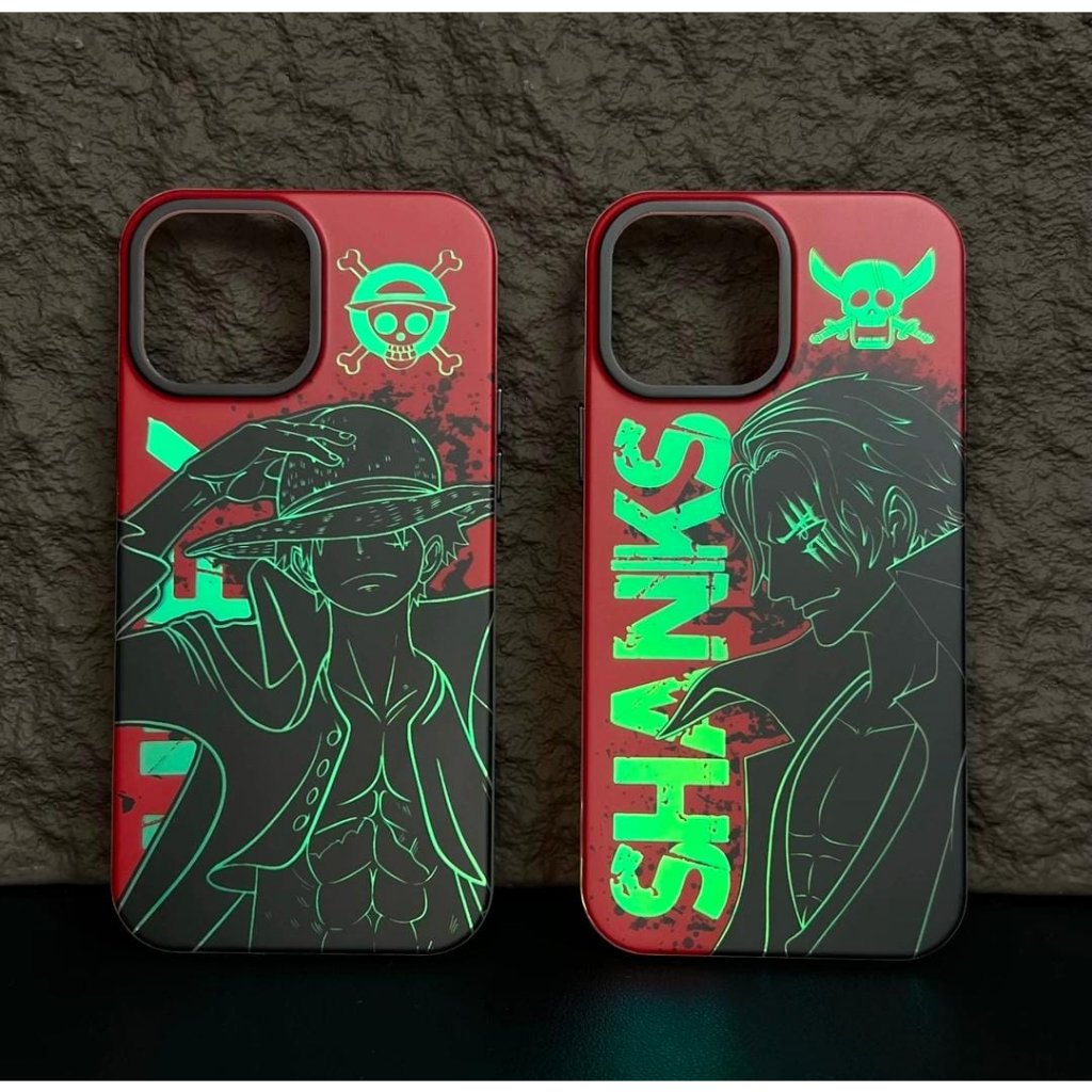 Jual CASING ONE PIECE LUFFY SHANKS AURORA LASER IPHONE 11 12 13 14 PRO ...