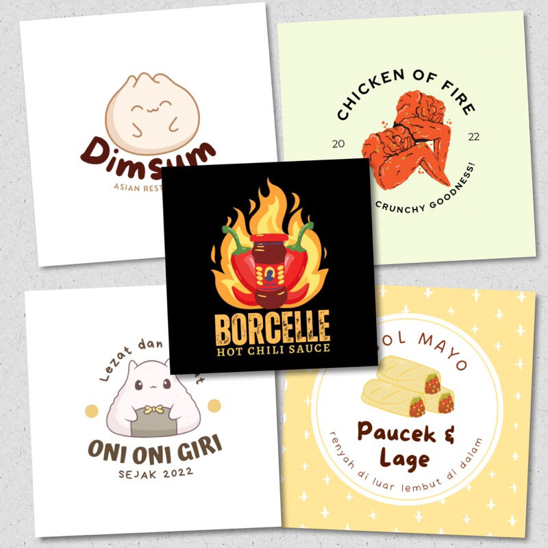 Jual Part 3 Desain logo premium REQUEST/ Desain logo murah/ desain logo ...