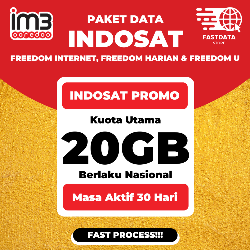 Jual PAKET DATA INDOSAT FREEDOM INTERNET SUPER MURAH PROSES CEPAT ...