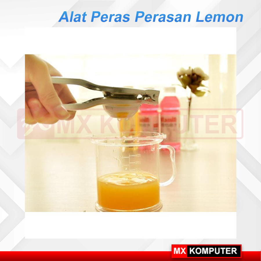 Jual Alat Peras Perasan Lemon Squeezer Jeruk Nipis Stainless Steel ...