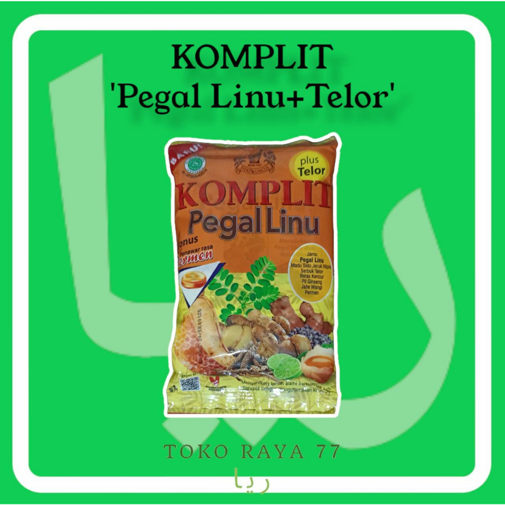 Jual Sido Muncul Pegal Linu Plus Telur Komplit Isi 10 Sachet Ready ...