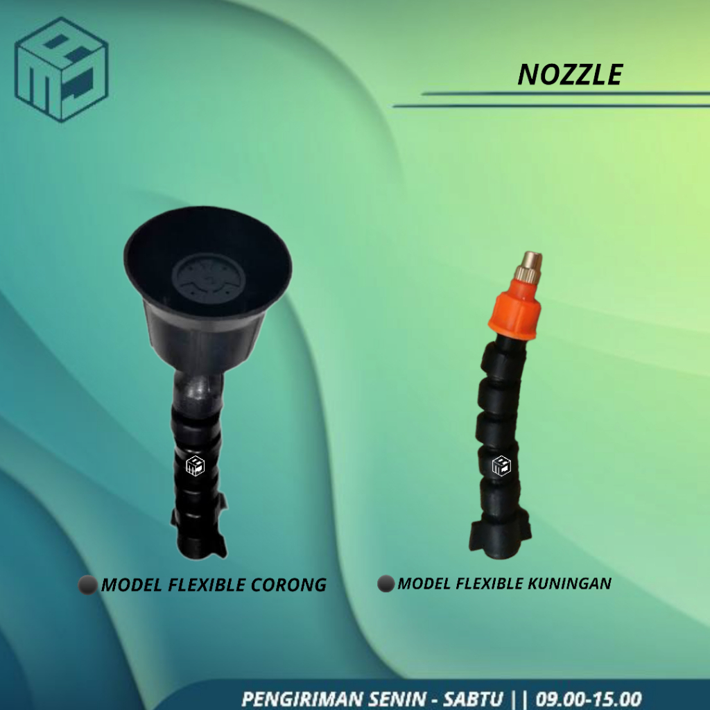 Jual Nozle / Nozzle / Spuyer FLexible Kuningan Lubang 4 Model Corong Sprayer Semprot Hama Manual ...