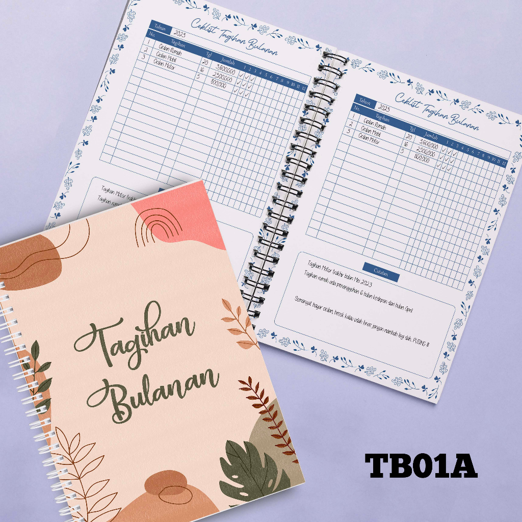 Jual Artomaringi Buku Tagihan Bulanan BELI 2 Buku GRATIS 1 PEN GEL TB01 ...