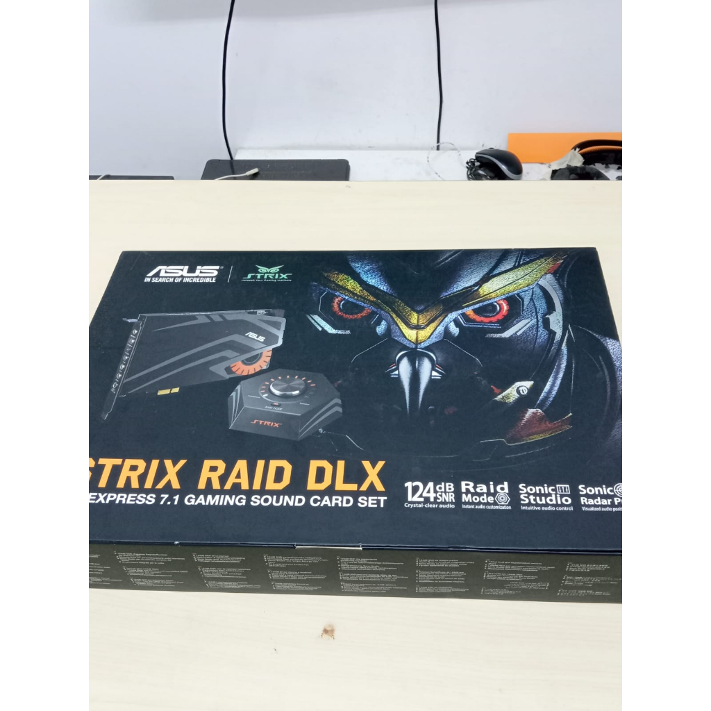 Jual Asus Strix Raid Dlx 7.1 - Pci-E Gaming Sound Card | Shopee Indonesia