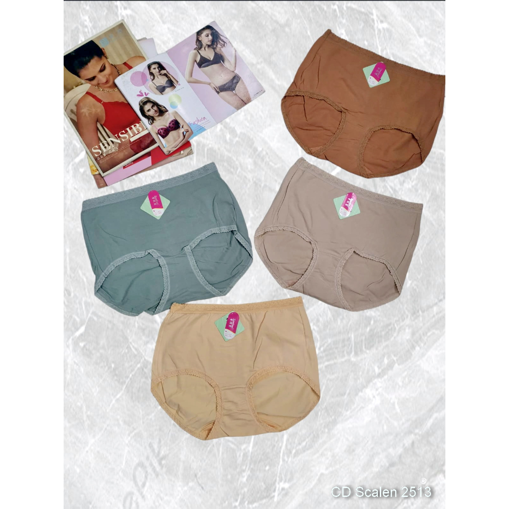 Jual celana dalam wanita | CD scalen 2531 | Katun Polos | Shopee Indonesia