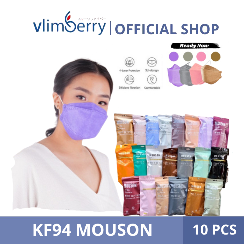 Jual KF94 Mousoun Isi 10Pcs Masker Mouson KF94 Mouson | Shopee Indonesia