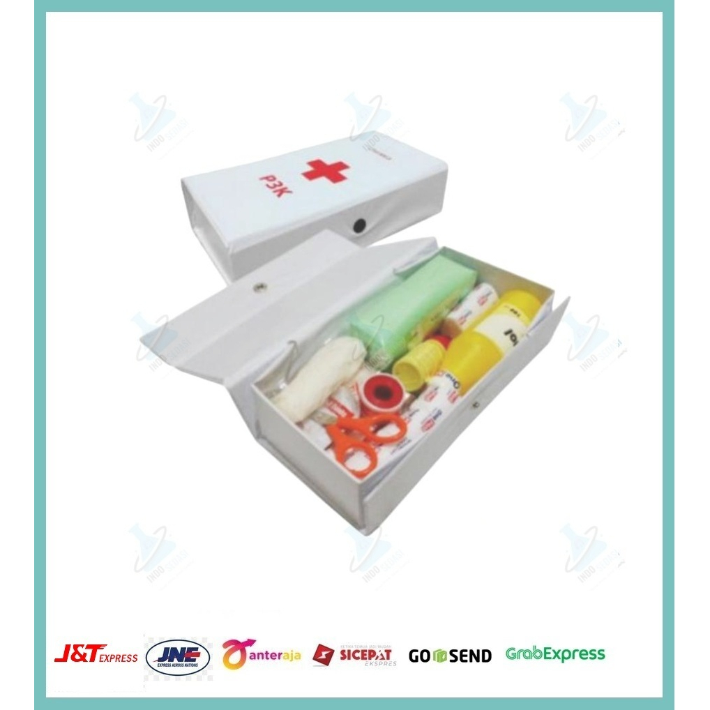 Jual Kotak P3K + Isi Portable I Set P3K Mobil ONEMED | Shopee Indonesia