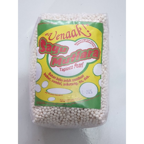 Jual tturcottoko - Sagu Mutiara PUTIH POLOS 500 gram / TOPPING MAKANAN ...