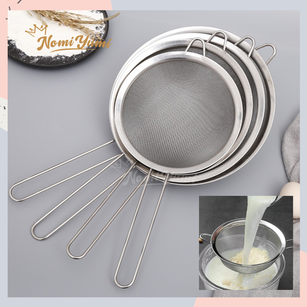 Jual NomiYumi - Saringan Tepung Kopi Teh Gula Susu Kedelai Makanan ...