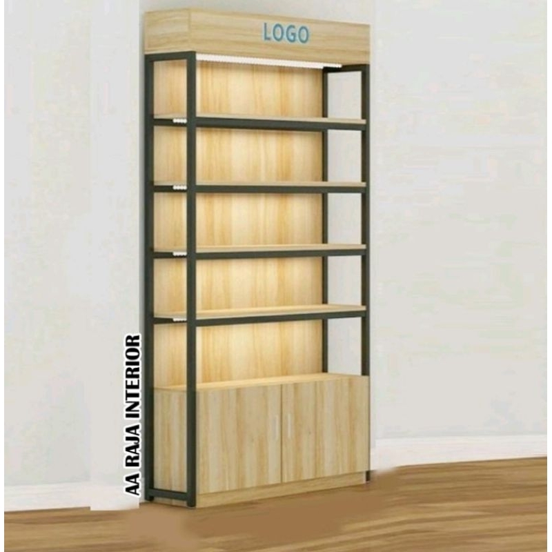 Jual Showcase Display Toko Kosmetik Multifungsi Display/Rak Toko ...