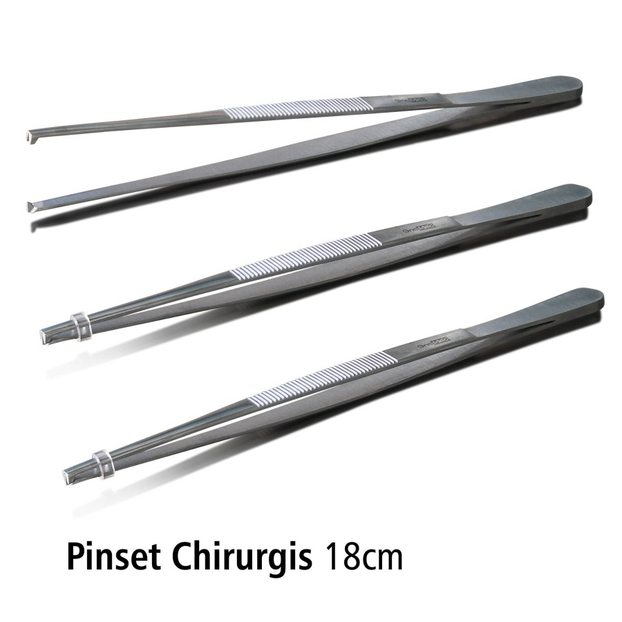Jual ONEMED - Pinset Chirurgis Stainless | Pinset Operasi Surgical ...