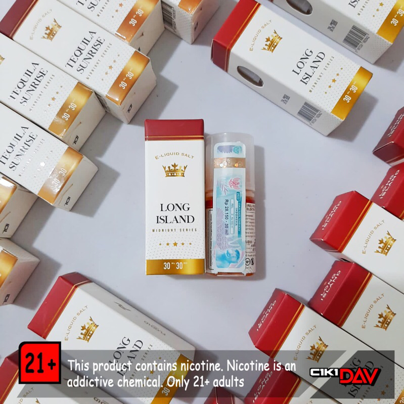 Jual FOOM Long Island salt nic 30ml eliquid | Shopee Indonesia