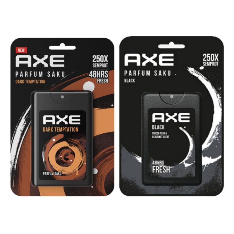 Jual Axe Deodorant Body Spray Black Dark Temptation parfum saku ...
