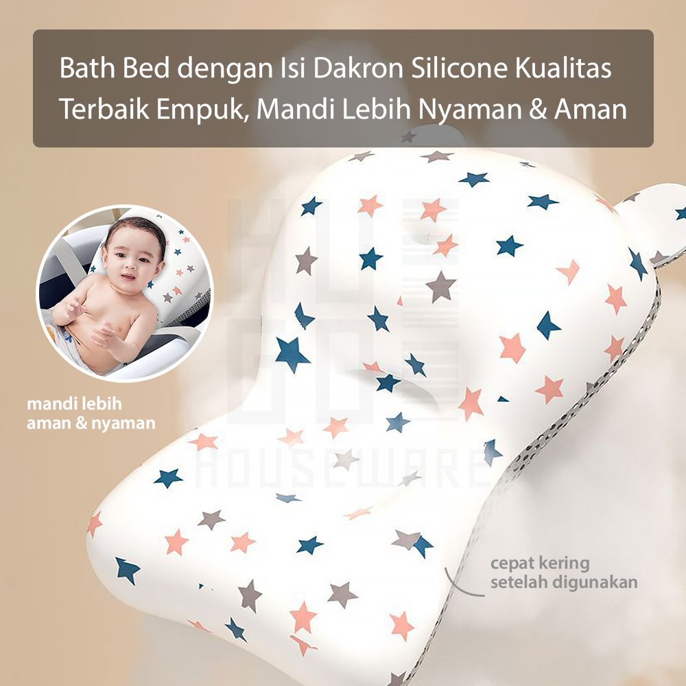 Jual HUGO Foldable Baby Bath Tub / Bak Mandi Bayi Lipat dengan Pengukur ...