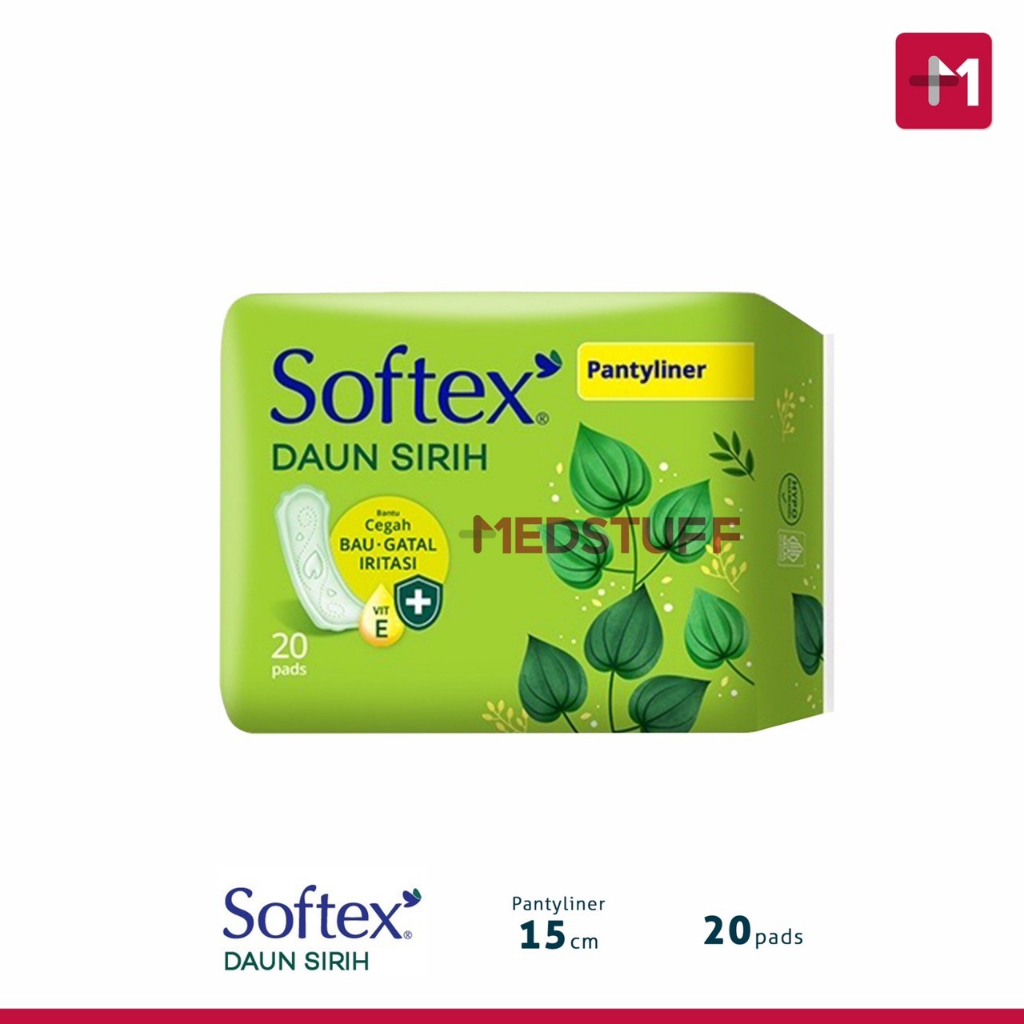 Jual Pantyliner Softex Daun Sirih 15cm 20s Pembalut Wanita | Shopee ...