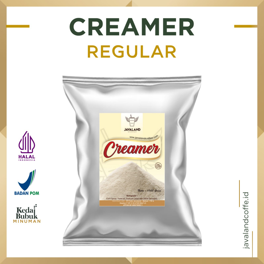 Jual Javaland Bubuk Creamer / Krimer 1Kg - Regular | Non Dairy | Creamy ...