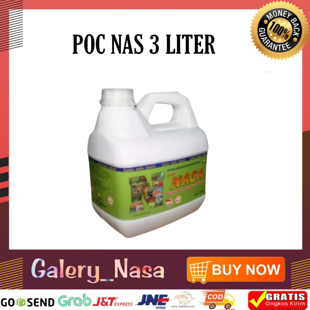 Jual NSB POC 3 LITER Pupuk Tanaman Sawit Pupuk Buah Pupuk Organik Nasa ...