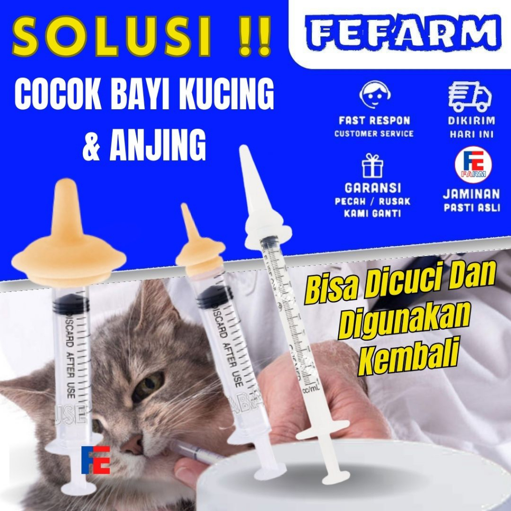 Jual PET MIRACLE NIPPLE KITTEN ANAK KUCING DOT DODOT EMPENG SUSU BAYI ...