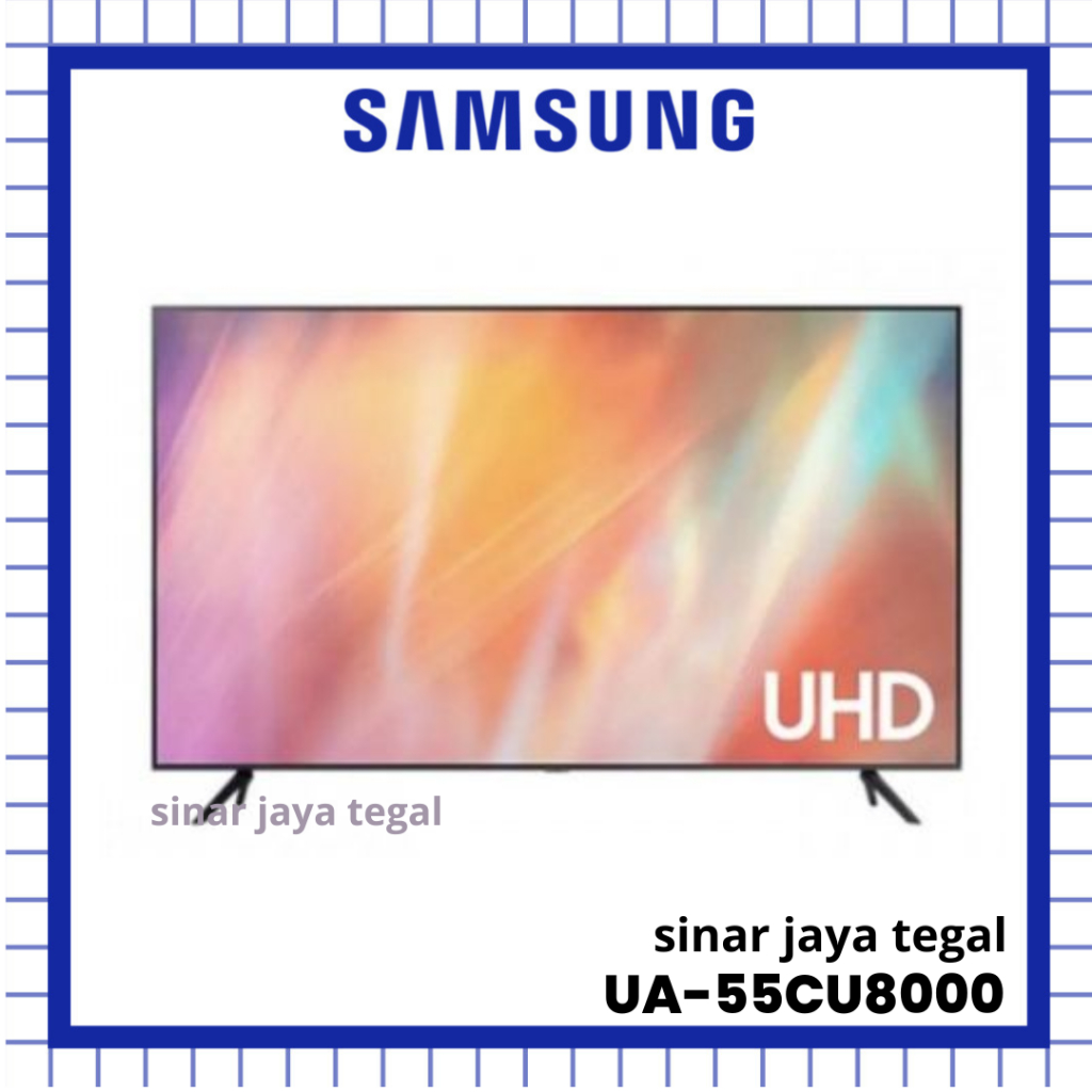 Jual TV LED SAMSUNG 55INCH UA-55CU8000 CRYSTAL UHD 4K SUPER SMART TV TV DIGITAL UA-55CU8000 ...