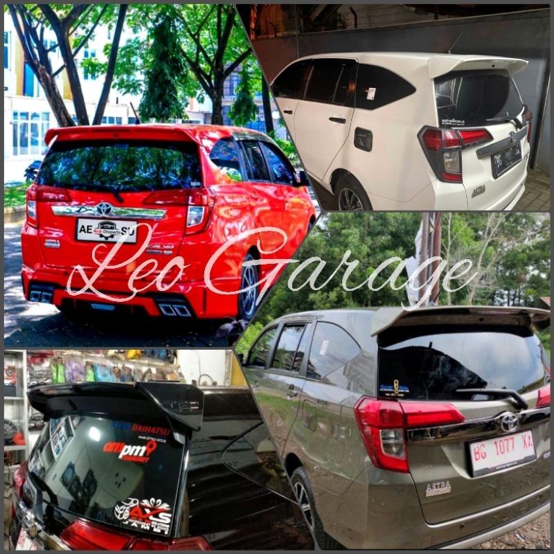 Jual SPOILER CALYA SIGRA 2016 2018 2020 2022 2023 2024 BAGASI MOBIL ...