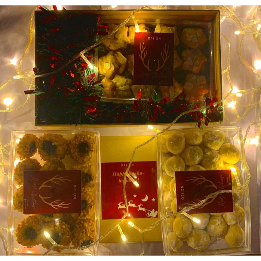 Jual ORION Paket Cookies Kue Kering hampers Mix Rasa parcel makanan ...