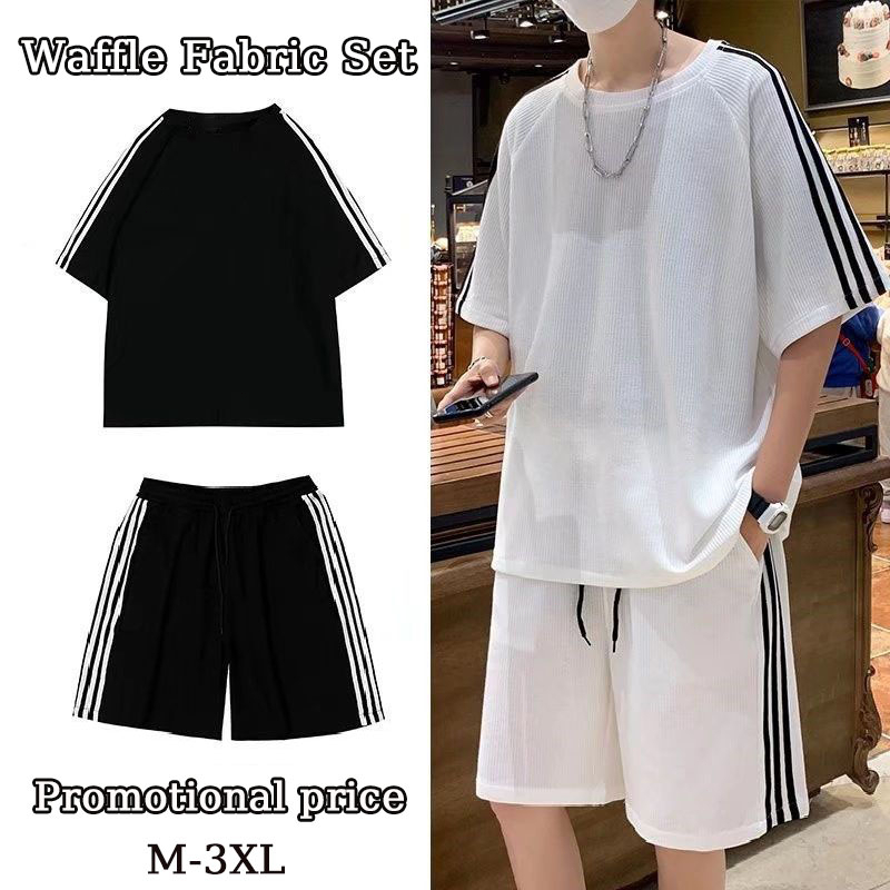 Jual satu set pakaian pria set pakaian pria pakaian set baju setelan ...