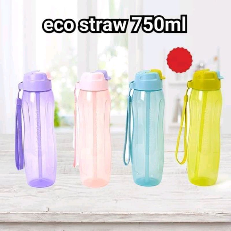 Jual Tupperware ECO straw botol 750 ml | Shopee Indonesia