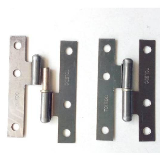 Jual Engsel H 3"/ Engsel Cabut/ Engsel Copot/Engsel Plat H Per Set ...