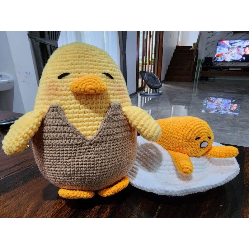 Jual Amigurumi Gudetama, Shakipiyo | Shopee Indonesia