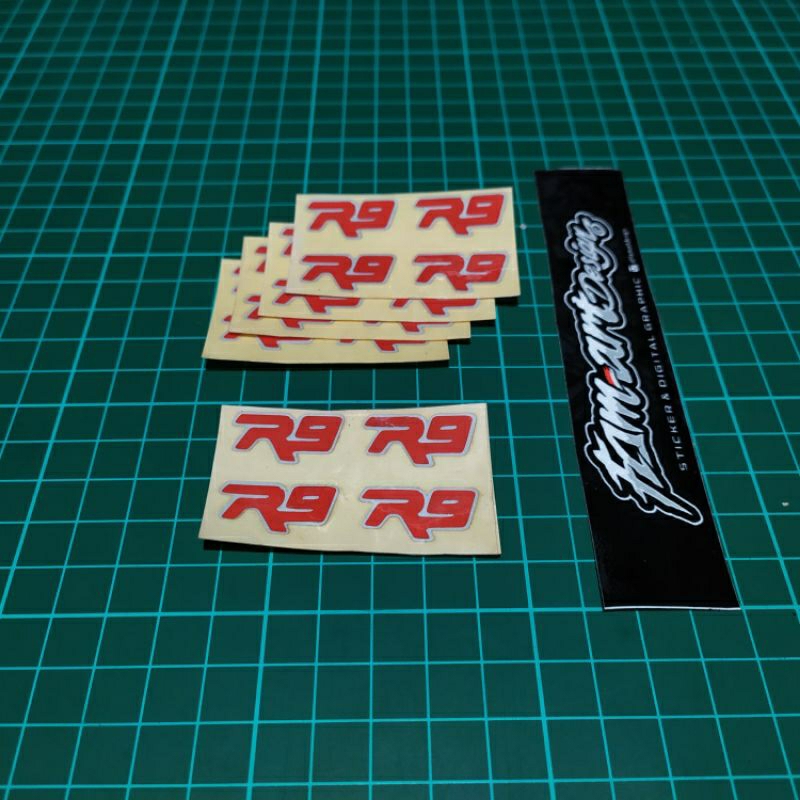 Jual STICKER CUTTING R9 COIL R9 (REVLECTIVE / NYALA) | Shopee Indonesia