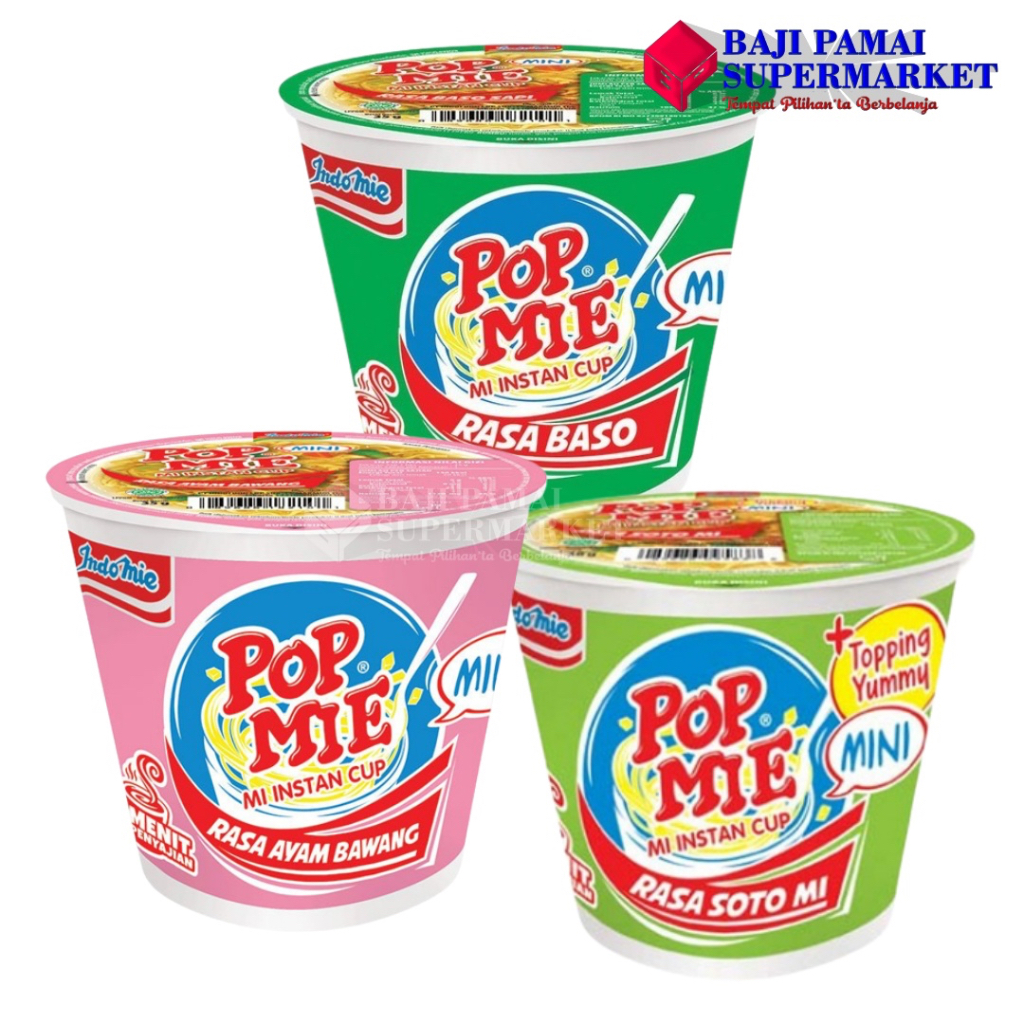 Jual Pop Mie Instant [35 g/ Kemasan Mini Cup] | Shopee Indonesia