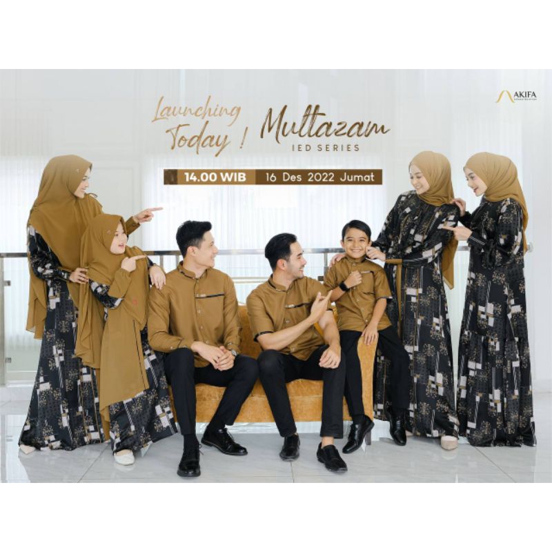 Jual MULTAZAM IED SERIES Mom (Sarimbit by Akifa) | Shopee Indonesia