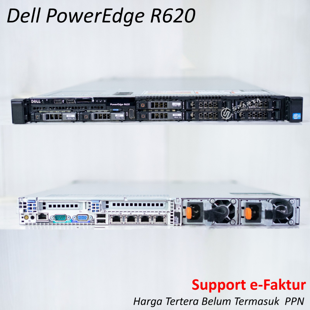 Jual Server Dell PowerEdge R620 12 Core 24 Thread Ram 128GB SSD 1TB Garansi 3 Bulan | Shopee ...