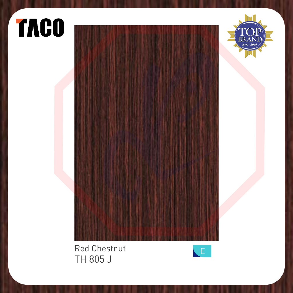 Jual TACO HPL WOODGRAIN SHEET RED CHESNUT TH 805 J Pelapis Triplek ...