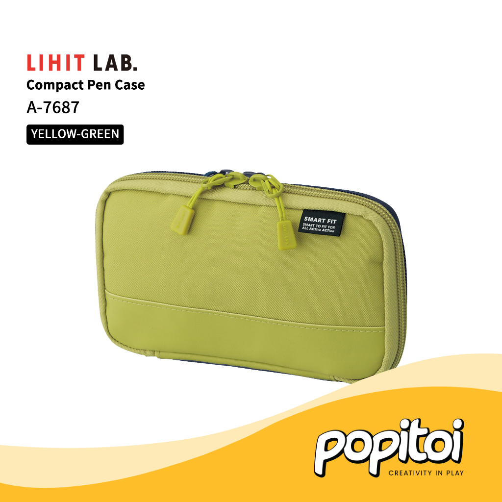 Jual Lihit Lab A-7687 Compact Pen Case Tempat Kotak Pensil Sekolah ...