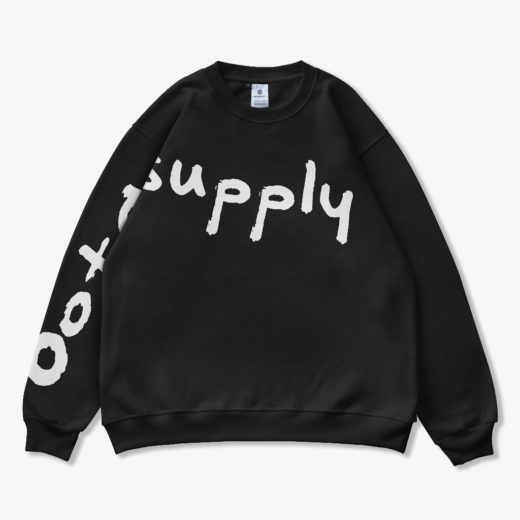 Jual OOTDSUPPLY Crewneck Akiko Brown & Black | Sweater Pria & Wanita ...