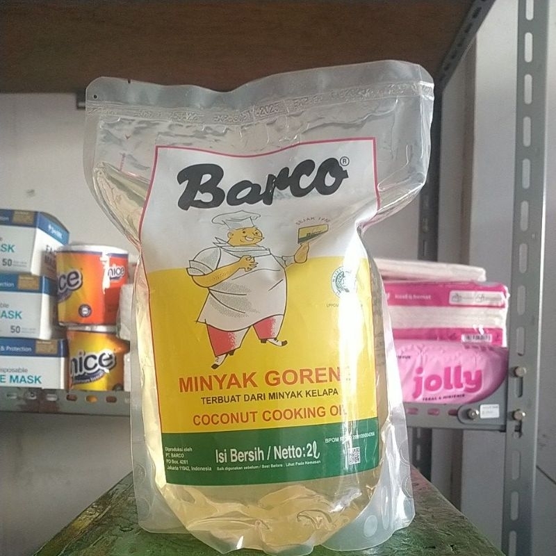 Jual BARCO MINYA KELAPA ASLI 2L REFILL | Shopee Indonesia